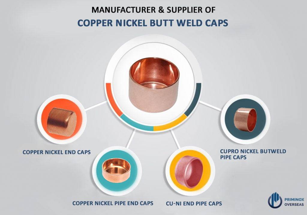 Copper Nickel 70/30 Pipe Cap Manufacturer in Mumbai, India